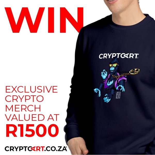 Competition - WIN EXCLUSIVE CRYPTO ART MERCHANDISE FROM CRYPTOART.CO.ZA ...