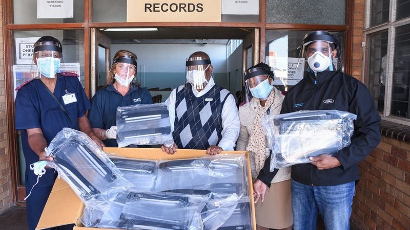 Ford Face Shields Production Continues as COVID-19 Infections Continue ...