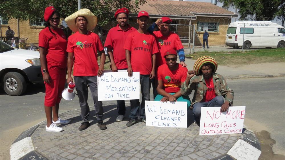EFF picket for better healthcare | George Herald