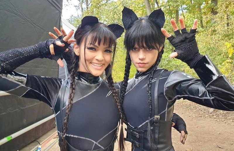 Meet Jenny Umbhau The Sa Born Stunt Double On Netflixs Wednesday