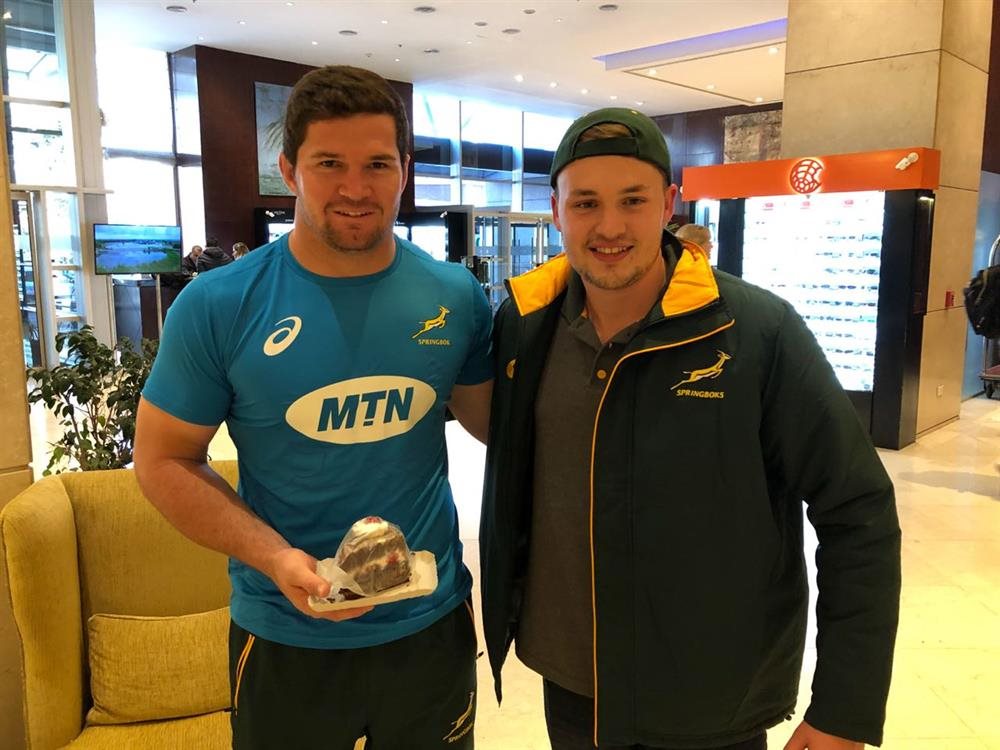 MTN Bozza Mark Nancarrow travels with Springboks | Knysna-Plett Herald