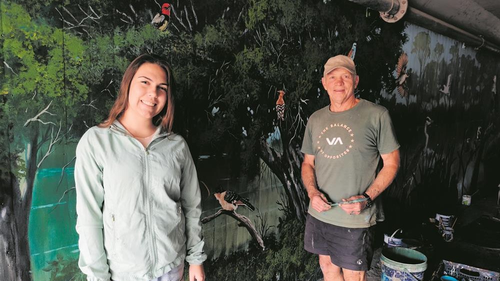 Muurskilderye gee Wildernis 'n kreatiewe hupstoot | George Herald