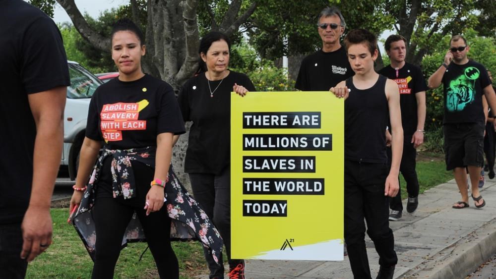 Walk for freedom against human trafficking | George Herald