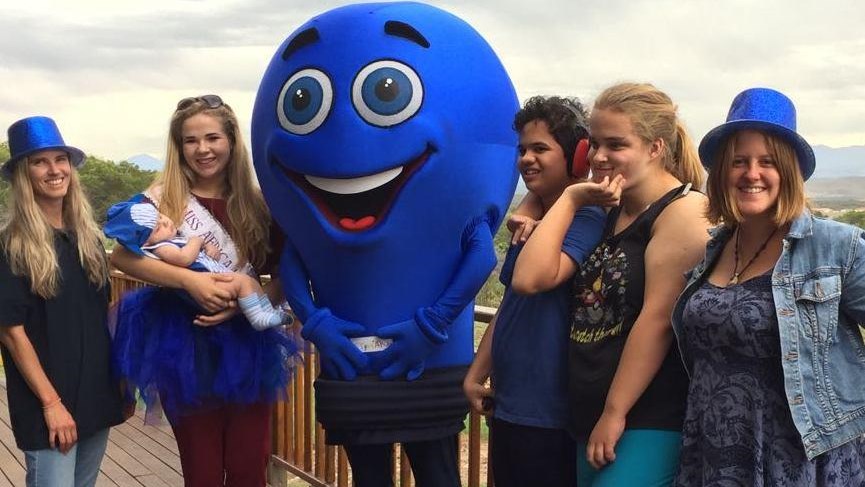 Autism friendly mascot makes his rounds | Mossel Bay Advertiser