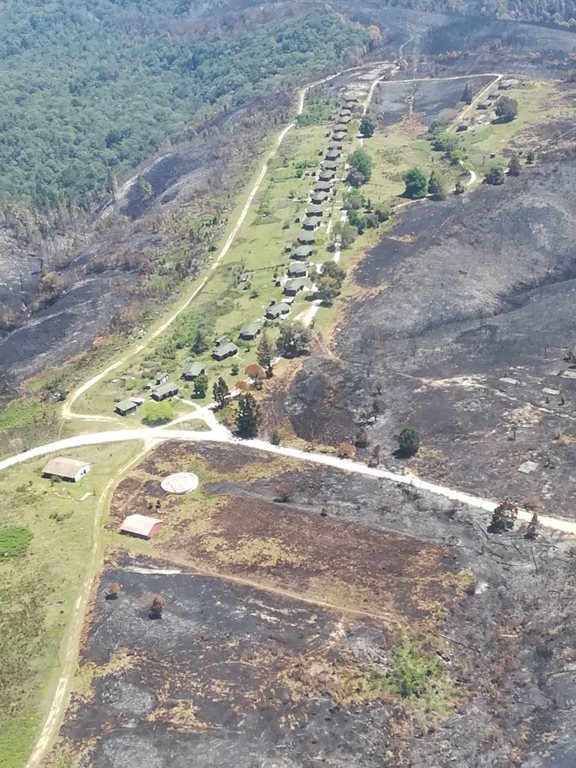 SANParks areas damaged by the fire | George Herald