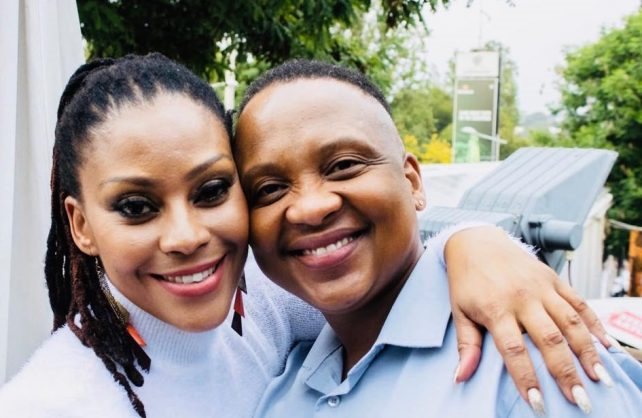 Letoya Makhene shares gorgeous photos of her and partner, Lebohang ...