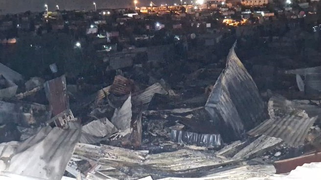 One dead, 50 families lose everything in Christmas Day fire | Mossel ...