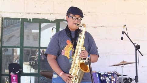 Lekker saksofoon-fees op Herold | George Herald