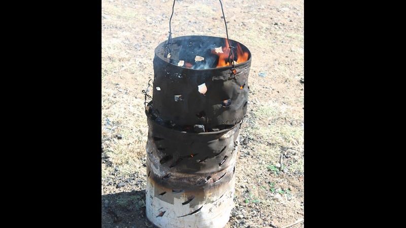 Double death may be due to brazier | George Herald