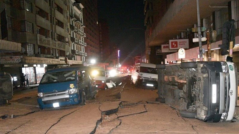 Methane gas identified as cause of Joburg CBD explosion | George Herald