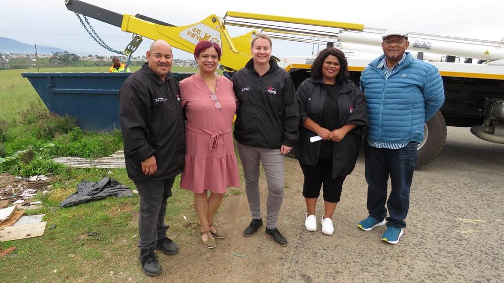 George Municipality rolls out waste skips to combat illegal dumping ...