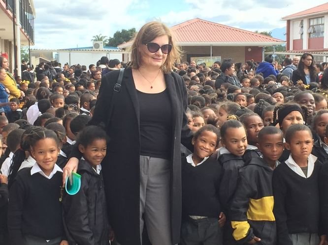 Skool Se Inisiatief Werf Besoek Van Minister George Herald