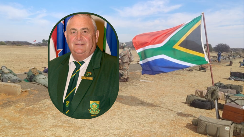 Van kleintydliefde tot SA skietsportpresident, Bennie kén van skiet ...