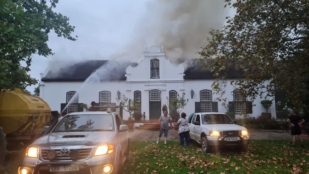 Farmhouse damaged in house fire | George Herald