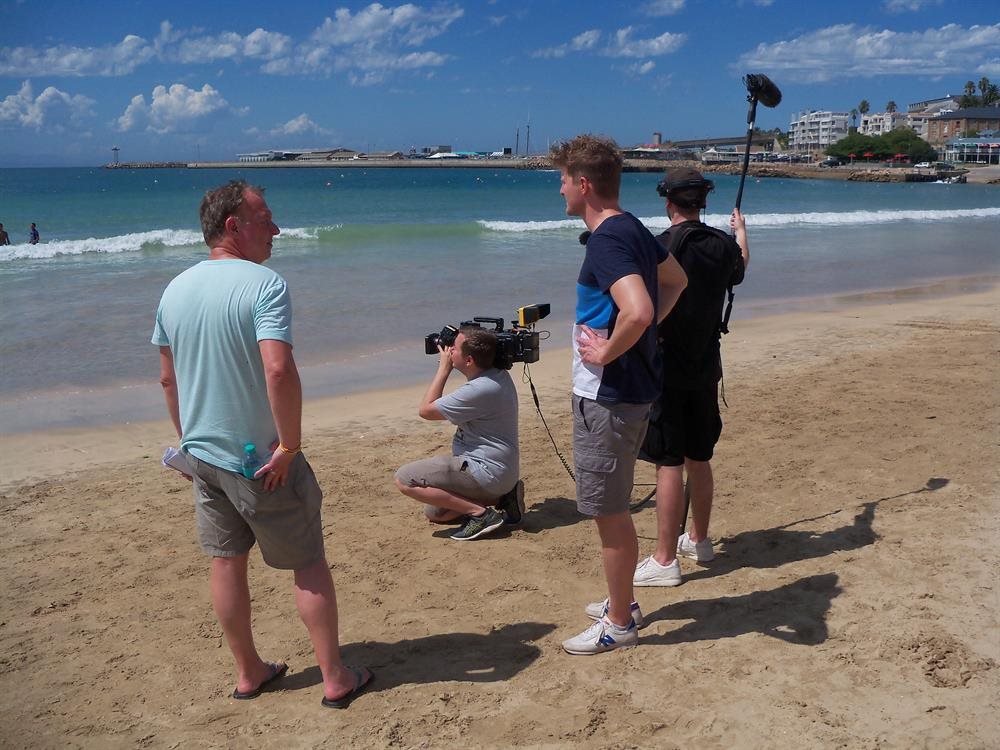 German television crew in Mossel Bay | Mossel Bay Advertiser