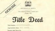 What is a title deed and who keeps it? | Knysna-Plett Herald