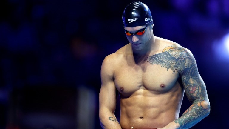 Dressel leads way into 100m free final at US Olympic swimming trials ...