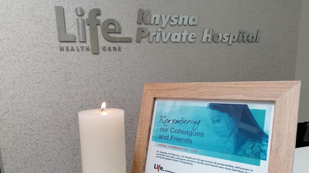 Hospital honours fallen medics | Knysna-Plett Herald