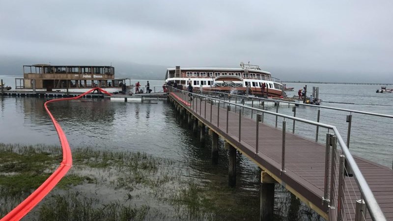 Work under way to raise Paddle Cruiser | Knysna-Plett Herald