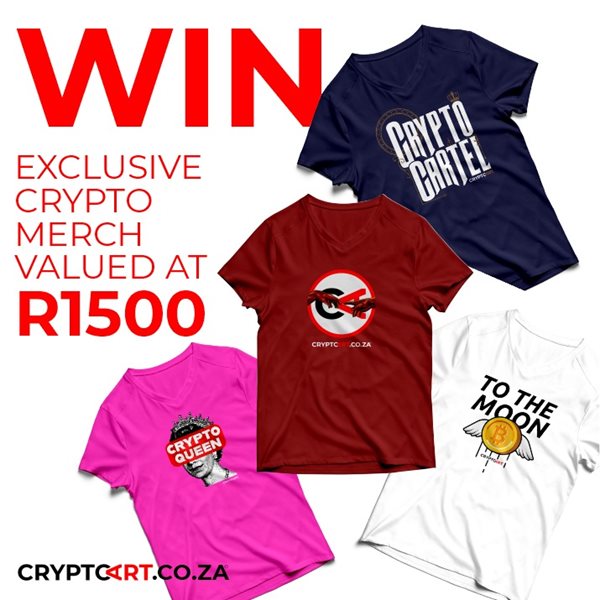 Competition - WIN EXCLUSIVE CRYPTO ART MERCHANDISE FROM CRYPTOART.CO.ZA ...