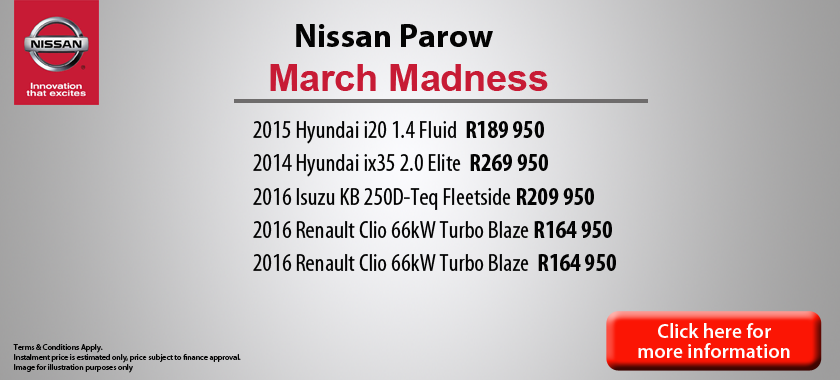 Imperial Nissan Parow - New offers avialable Click to view | George Herald