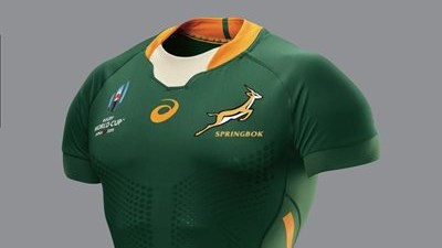 Springboks launch new 'unstoppable’ jersey for RWC | Knysna-Plett Herald