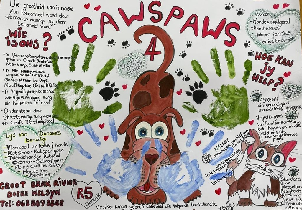 Plakkate vir CAWS4PAWS | George Herald