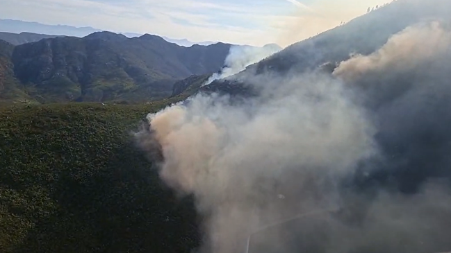 Ruiterbos wildfires - northeastern flank still active | George Herald