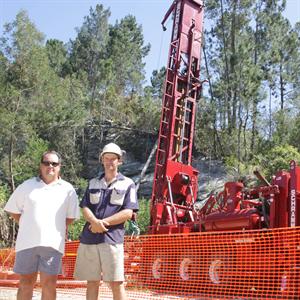 Drilling for water started | George Herald