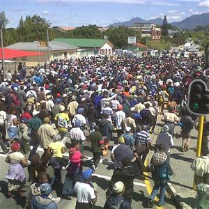 Update: service delivery protest | George Herald