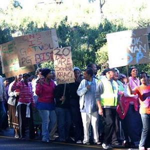 Update: Service delivery protest | Knysna-Plett Herald