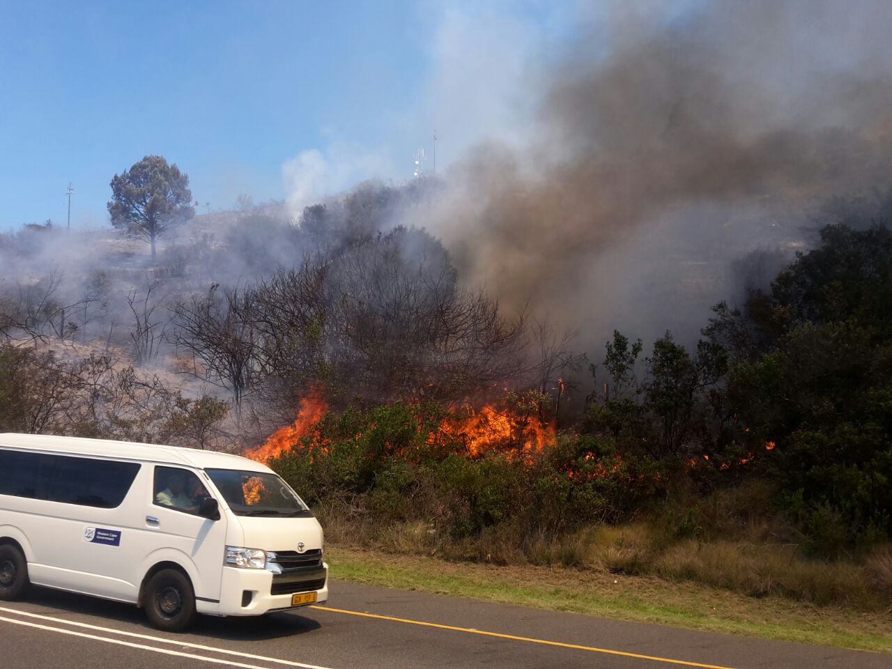 Fire near Buffels Bay | Knysna-Plett Herald