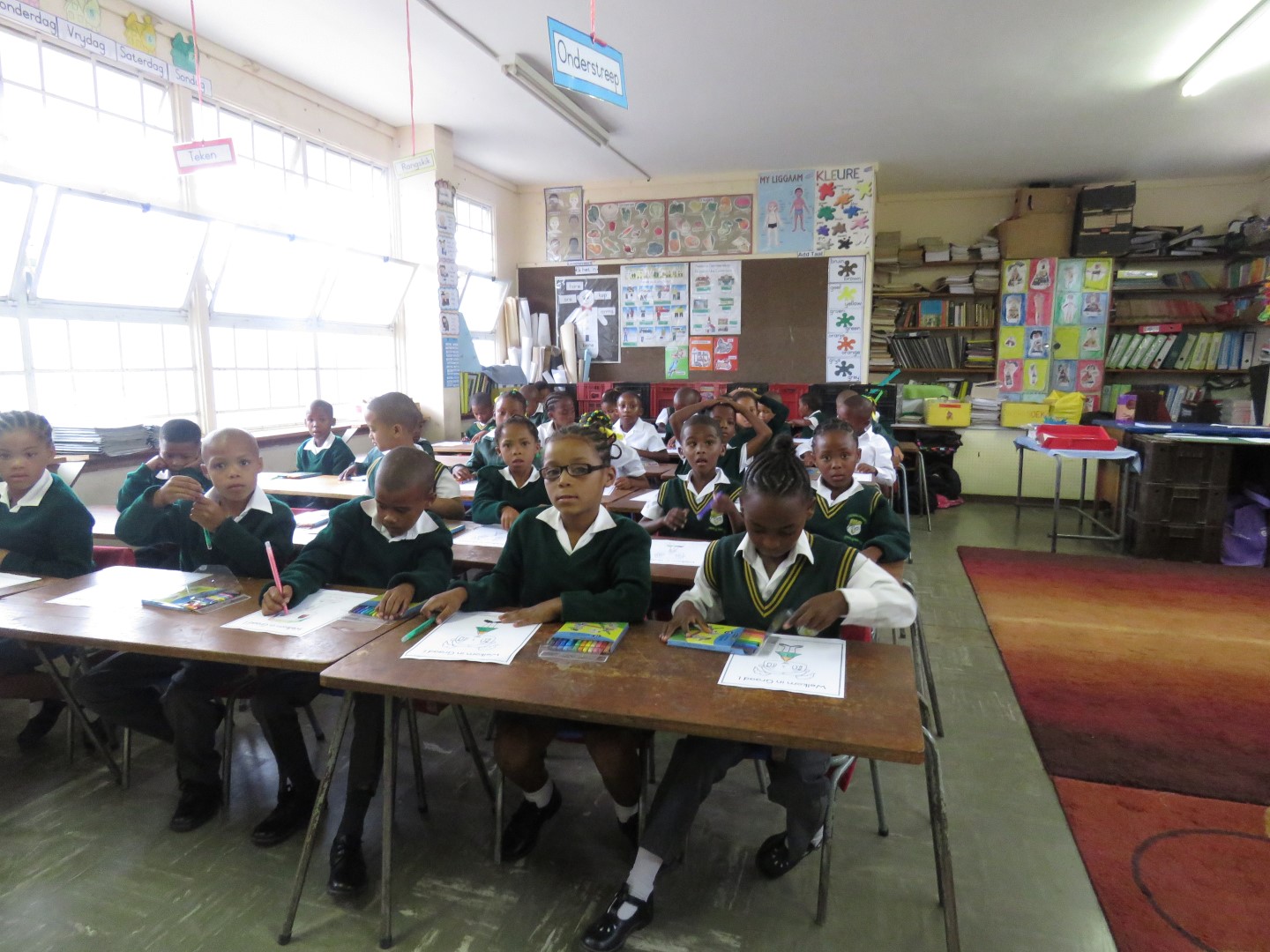 My 1ste skooldag by Heidedal Primêr | George Herald