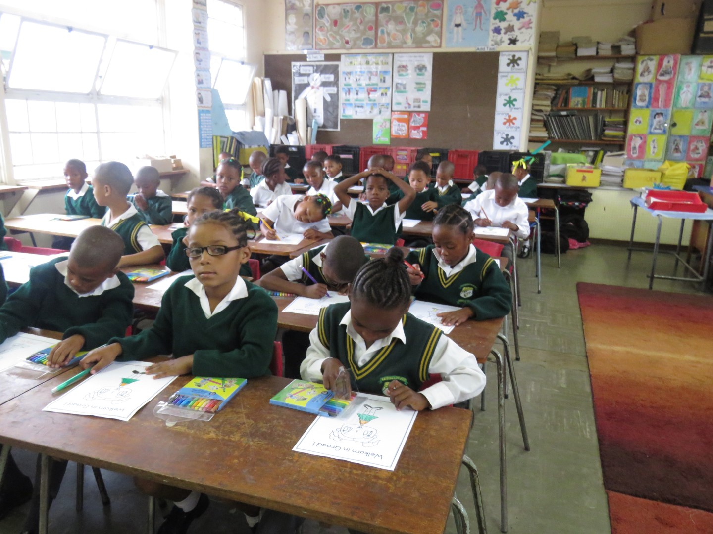 My 1ste skooldag by Heidedal Primêr | George Herald