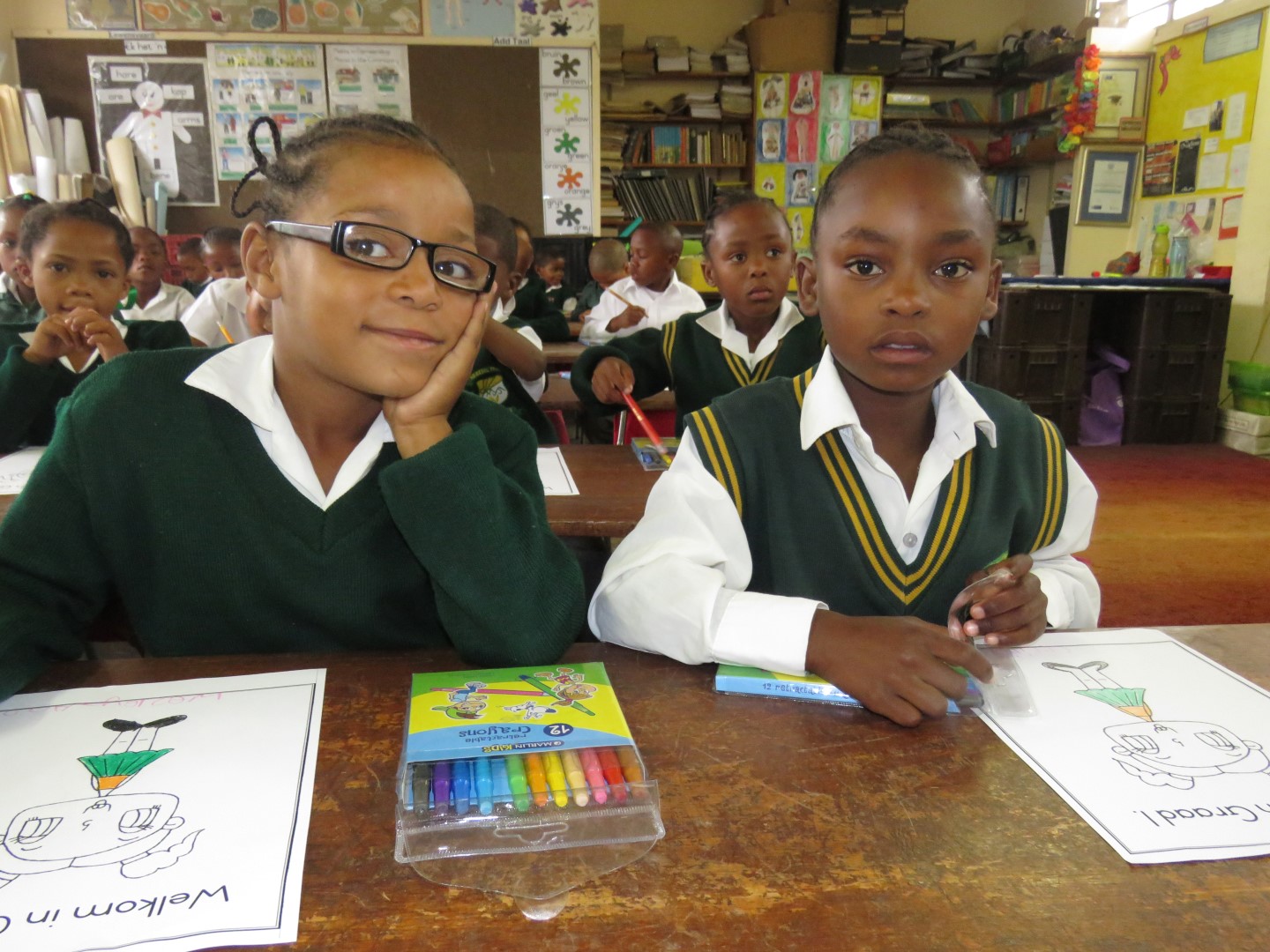 My 1ste skooldag by Heidedal Primêr | George Herald