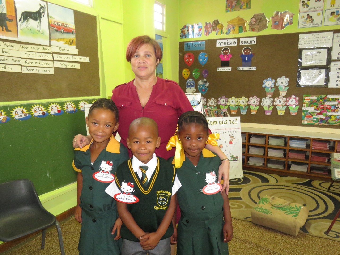 My 1ste skooldag by Heidedal Primêr | George Herald