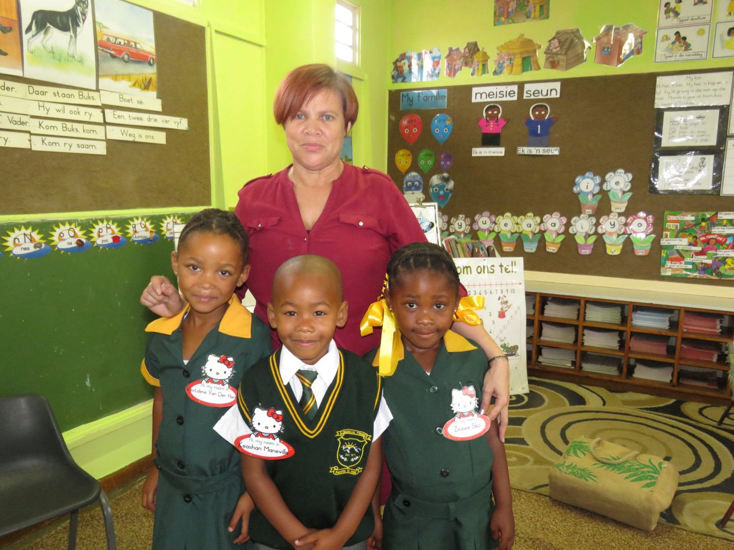 My 1ste skooldag by Heidedal Primêr | George Herald