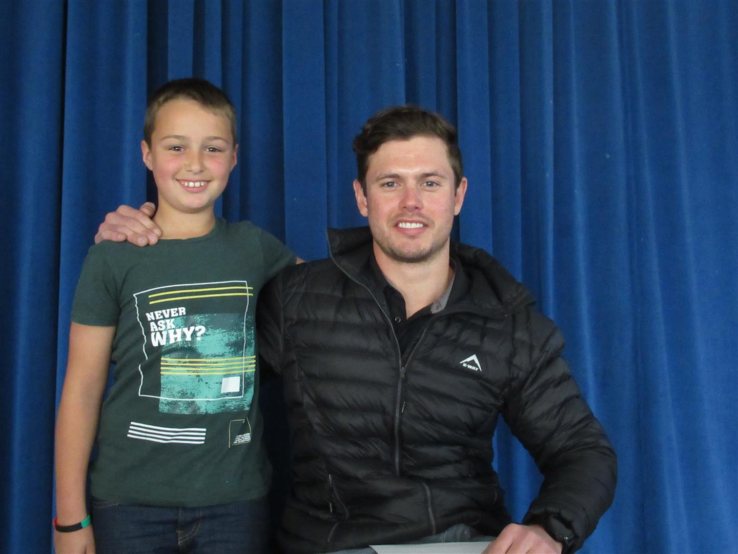 Alwyn Uys deel sy lewensverhaal by Laerskool Blanco | George Herald