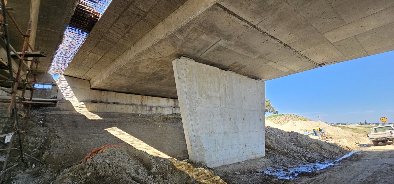 Transport Minister visits Themba Bridge project | George Herald