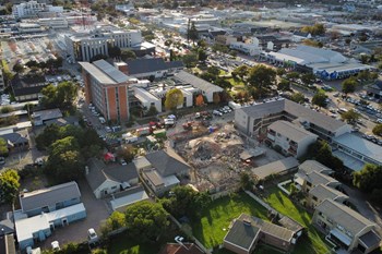Collapsed building site in Victoria Street, George | George Herald
