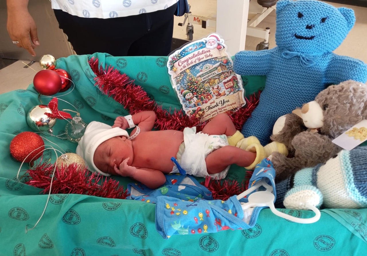 George welcomes five babies on Christmas day | George Herald