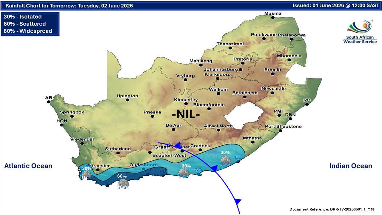 Western Cape braces for severe storm: Level 8 weather warning issued ...