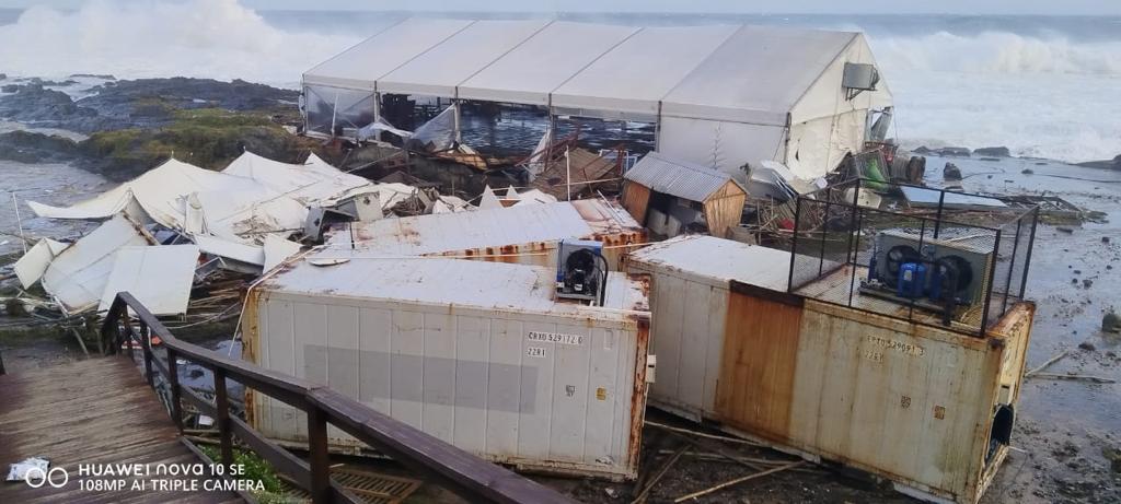 Tsitsikamma restaurant severely damaged in Garden Route storm surge ...