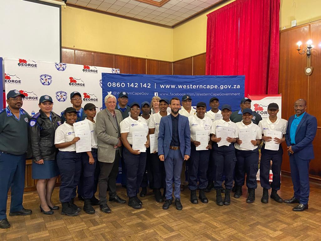 Minister graces local peace officers' graduation | George Herald