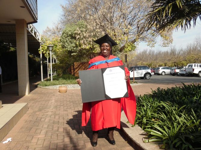 Matiwane graduates with a doctorate | George Herald