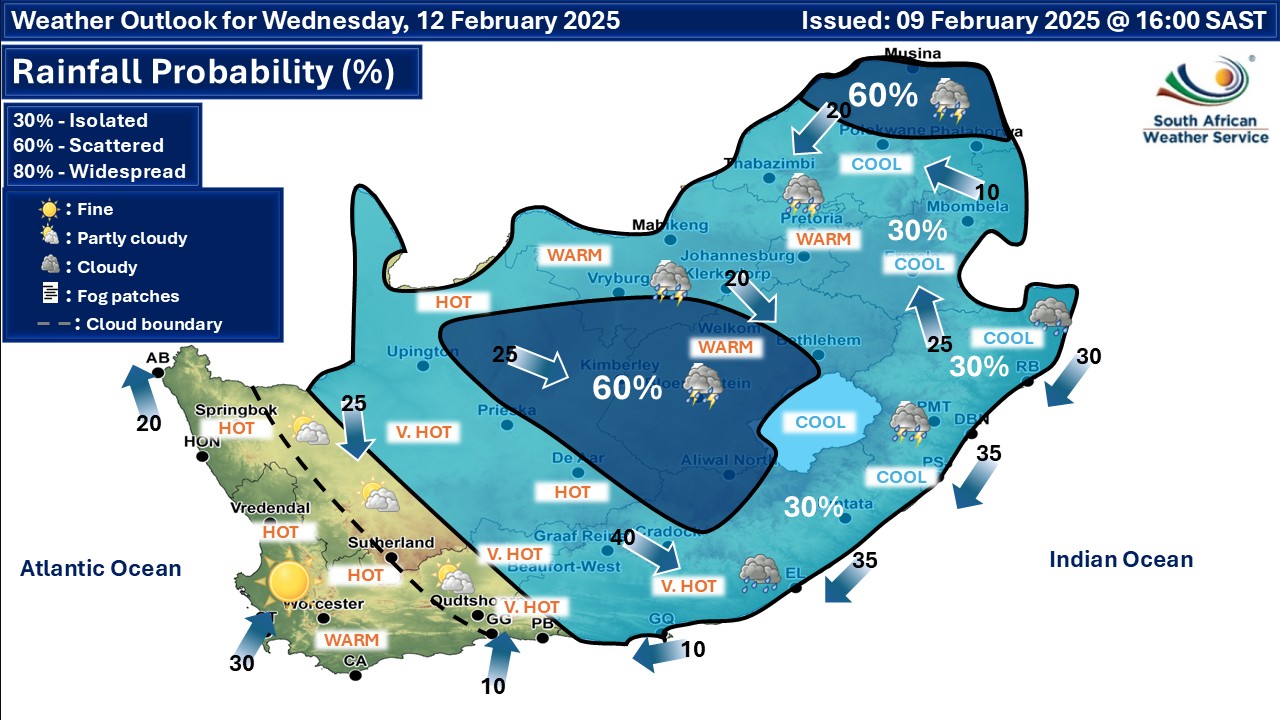 Weather forecast: Partly cloudy and warm with isolated light rain ...