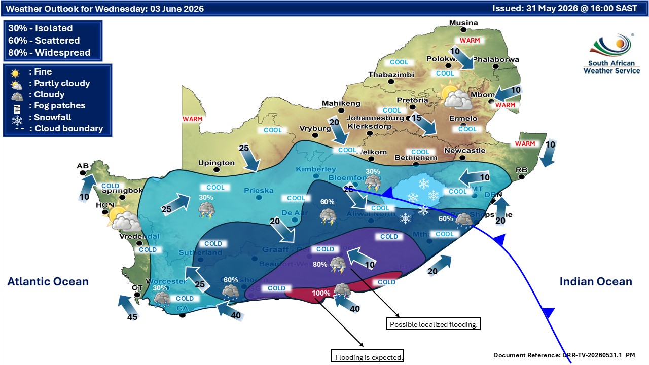 Western Cape braces for severe storm: Level 8 weather warning issued ...