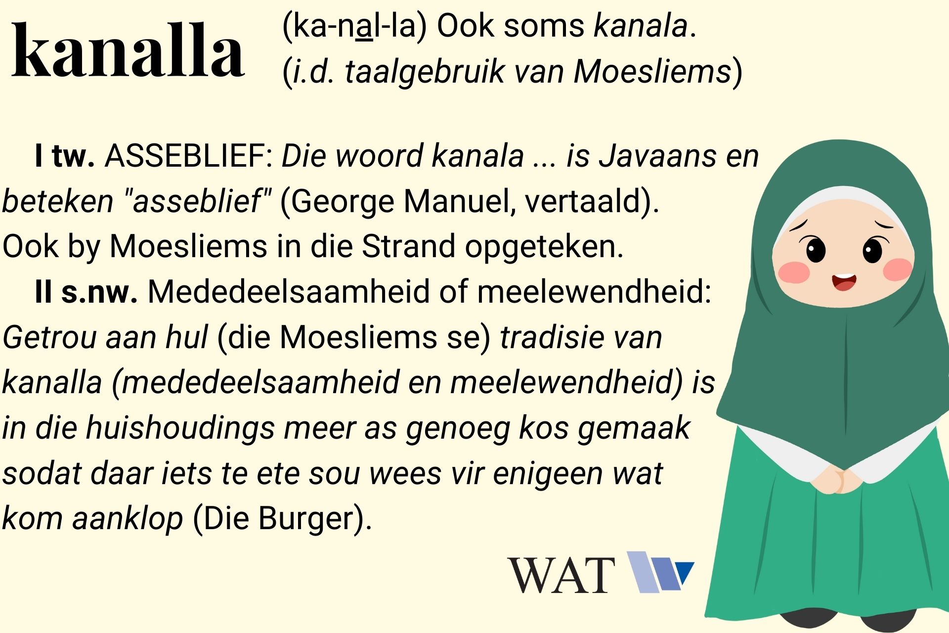 Woord van die week: Kanalla | George Herald