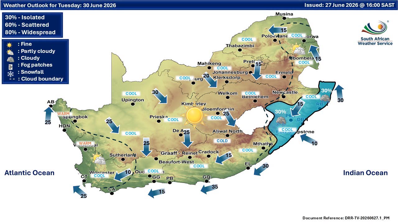 Western Cape weather warning: Rough seas and dangerous waves set to ...