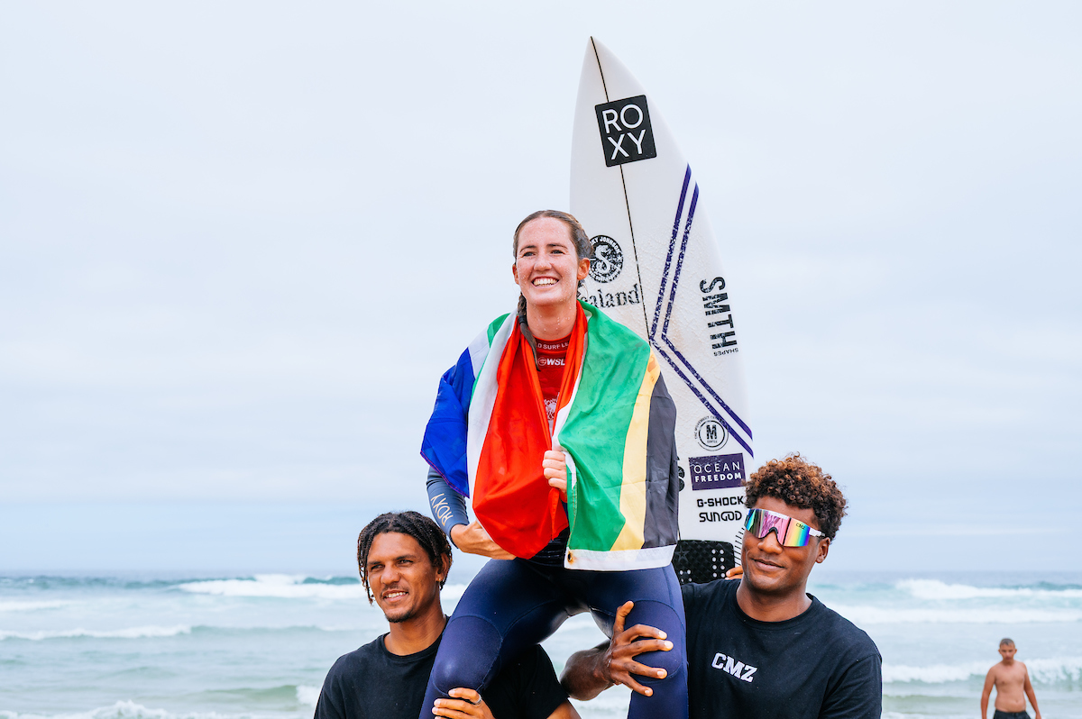 Natasha van Greunen and Luke Thompson win Vic Bay Surf Pro QS 1,000 ...
